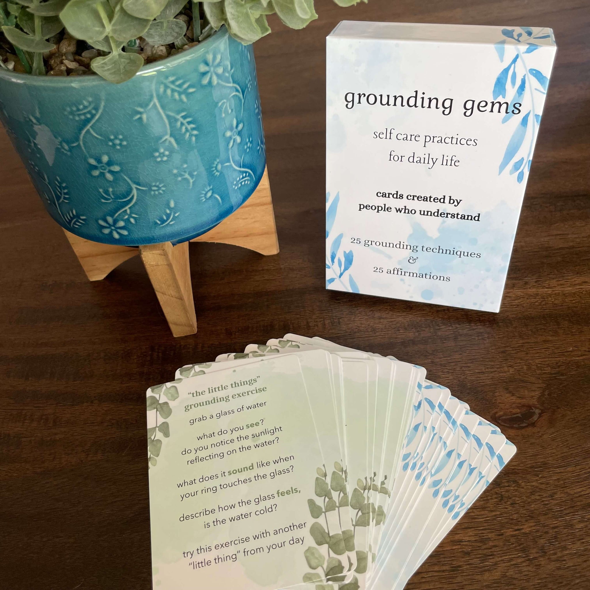 Grounding Gems: Grounding Exercises and Affirmations Card Deck ...